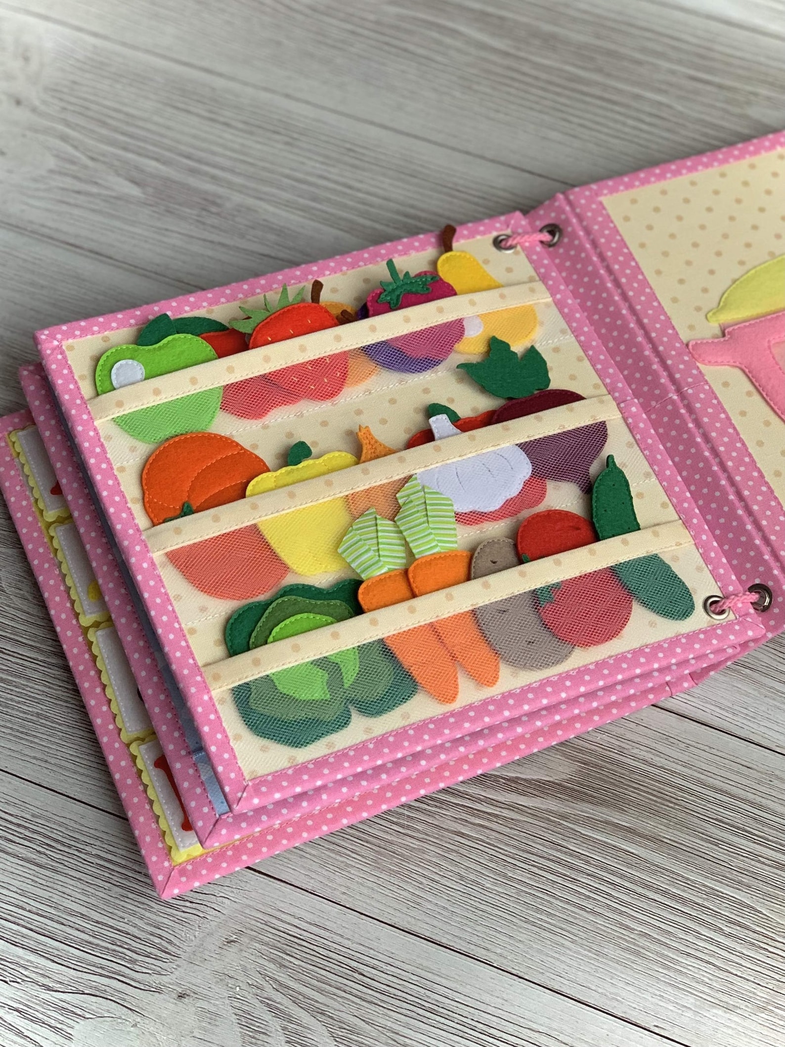 KITCHEN Quiet Book PATTERN for Toddlers Busy Book Pattern - Etsy