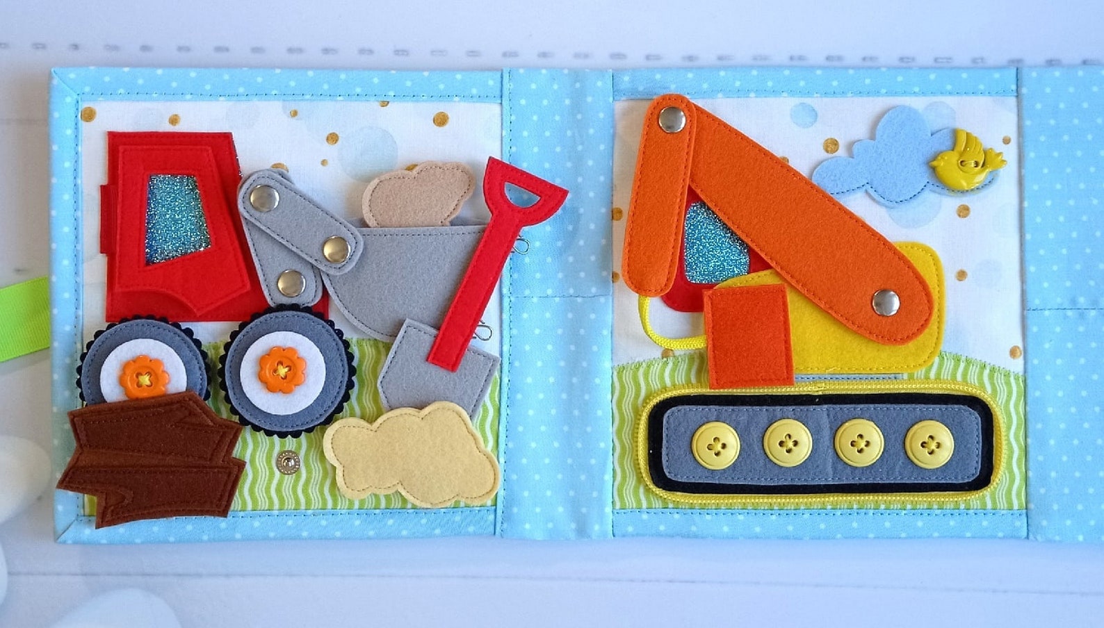 TRANSPORT Quiet Book PDF Pattern for Toddlers Activity, Busy Book ...
