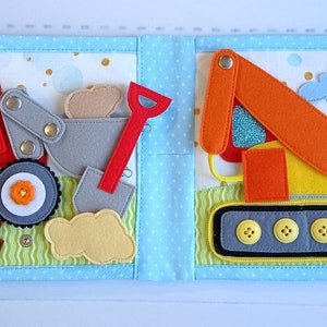 TRANSPORT Quiet Book PDF Pattern for Toddlers Activity, Busy Book ...