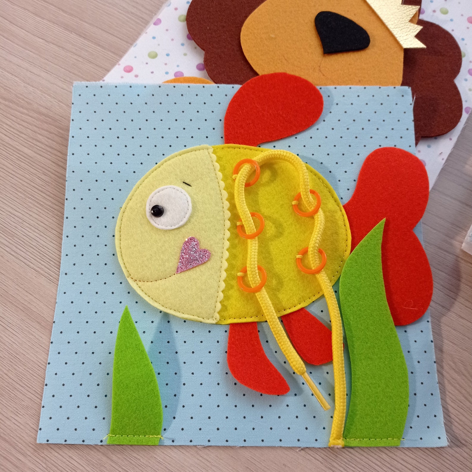 LITTLE FISH Quiet Book PDF Pattern Baby Book Pattern Diy - Etsy