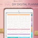 Pastel DIY Digital Planner by Bodaciousudigitals for Goodnotes, Xodo ...