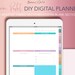 Pastel DIY Digital Planner by Bodaciousudigitals for Goodnotes, Xodo ...