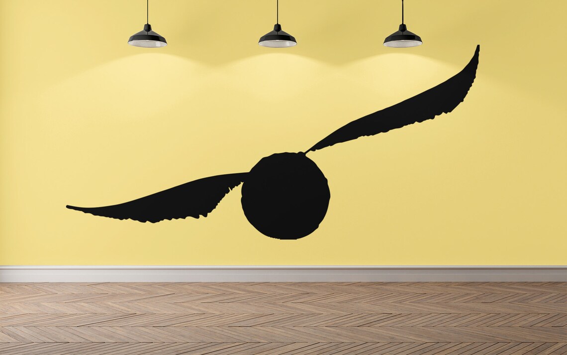 Harry Potter Snitch sticker / decal / wall / laptop / phone | Etsy