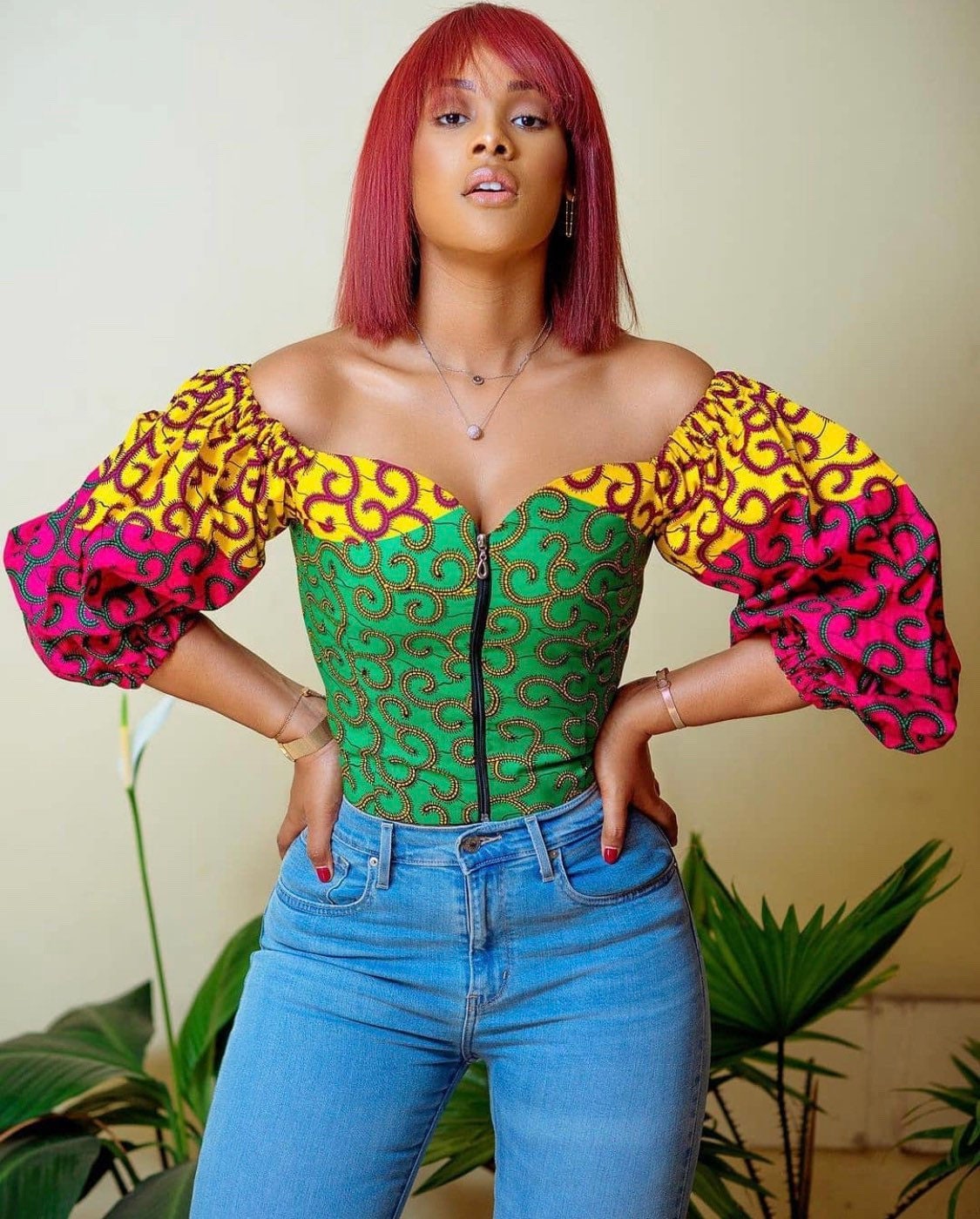African Print Top African Crop Top Ankara Top Ankara Crop Etsy
