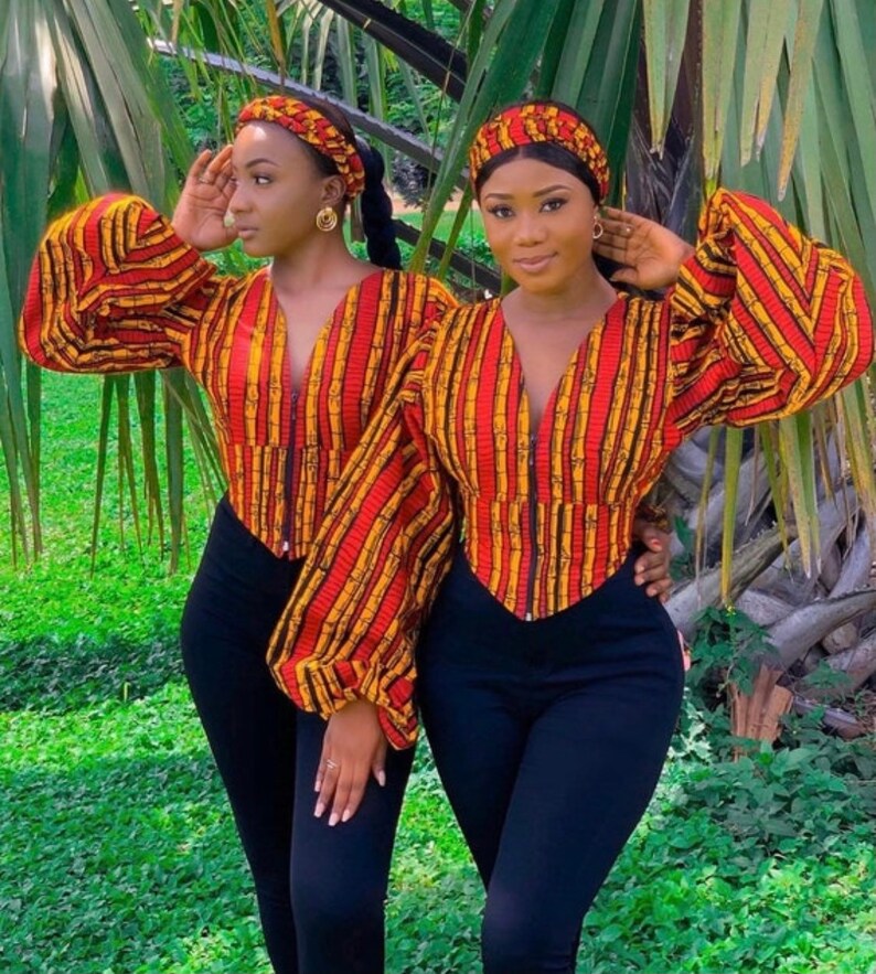 African Print Top,african Crop Top,ankara Top,ankara Crop Top,hot ...