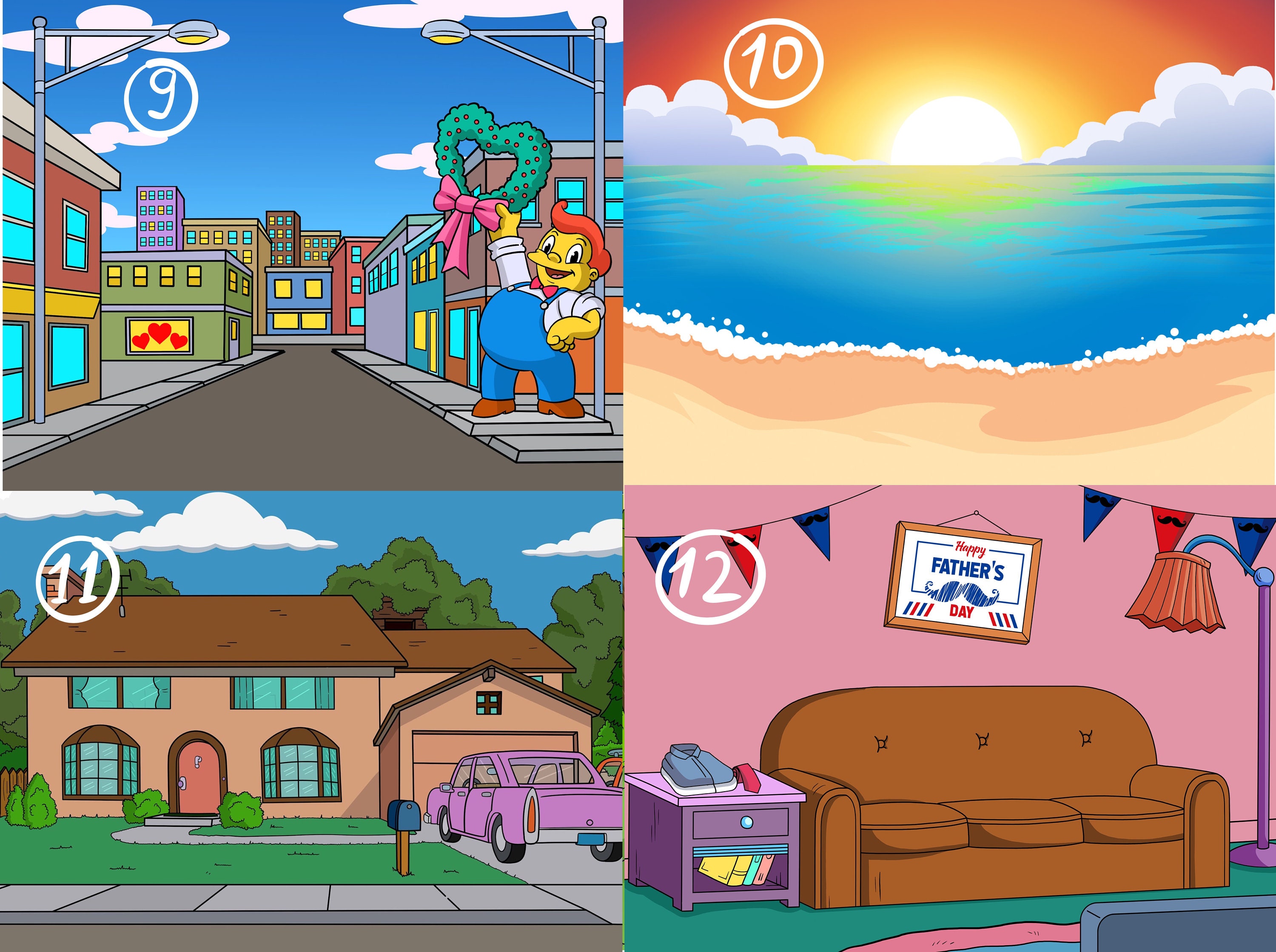 Custom Simpsons Pet Portrait Custom edits Add a Cartoonized | Etsy