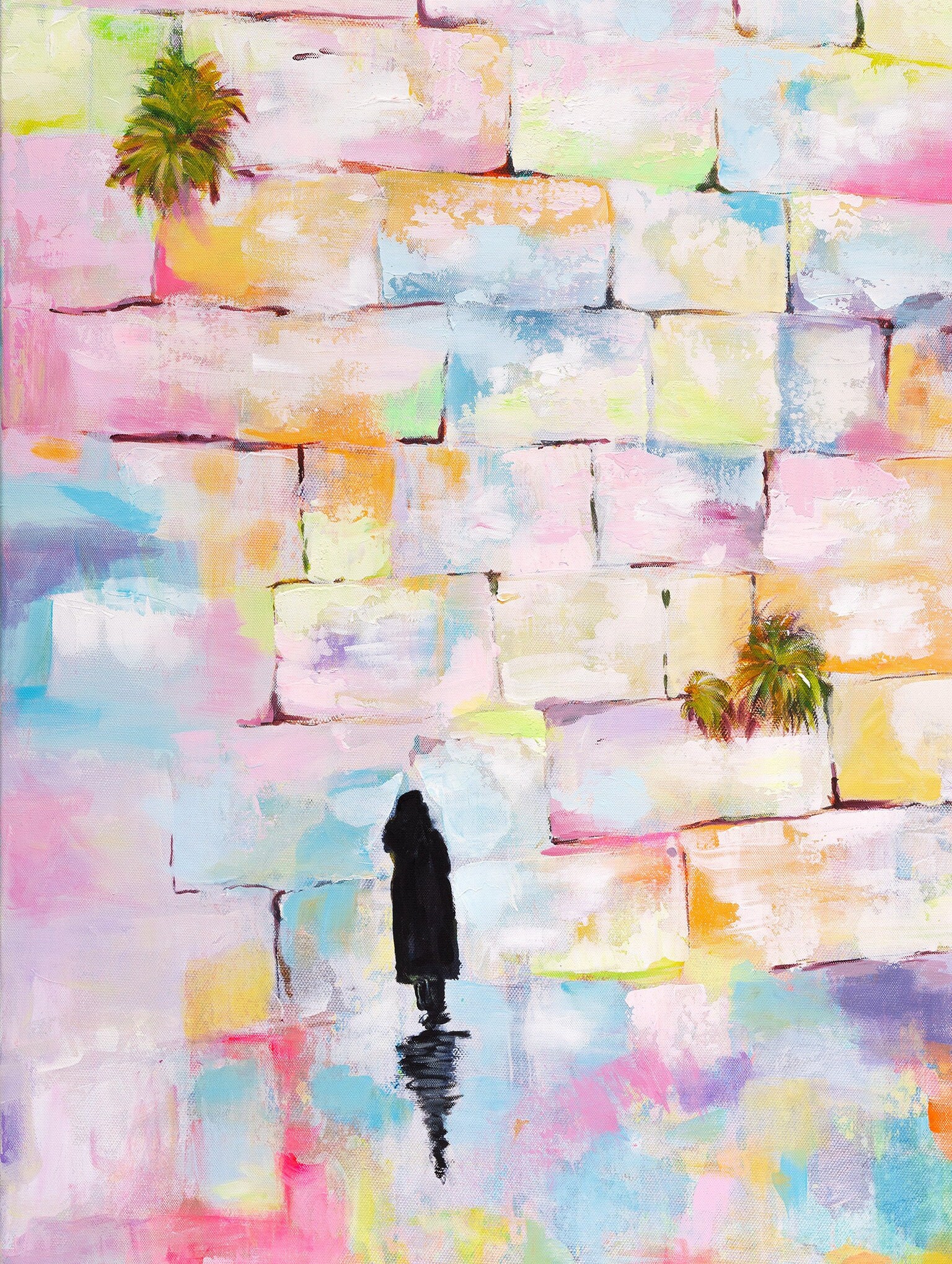 Western Kotel Abstract, Western Wall Decor, Abstract Canvas Wall Art ...