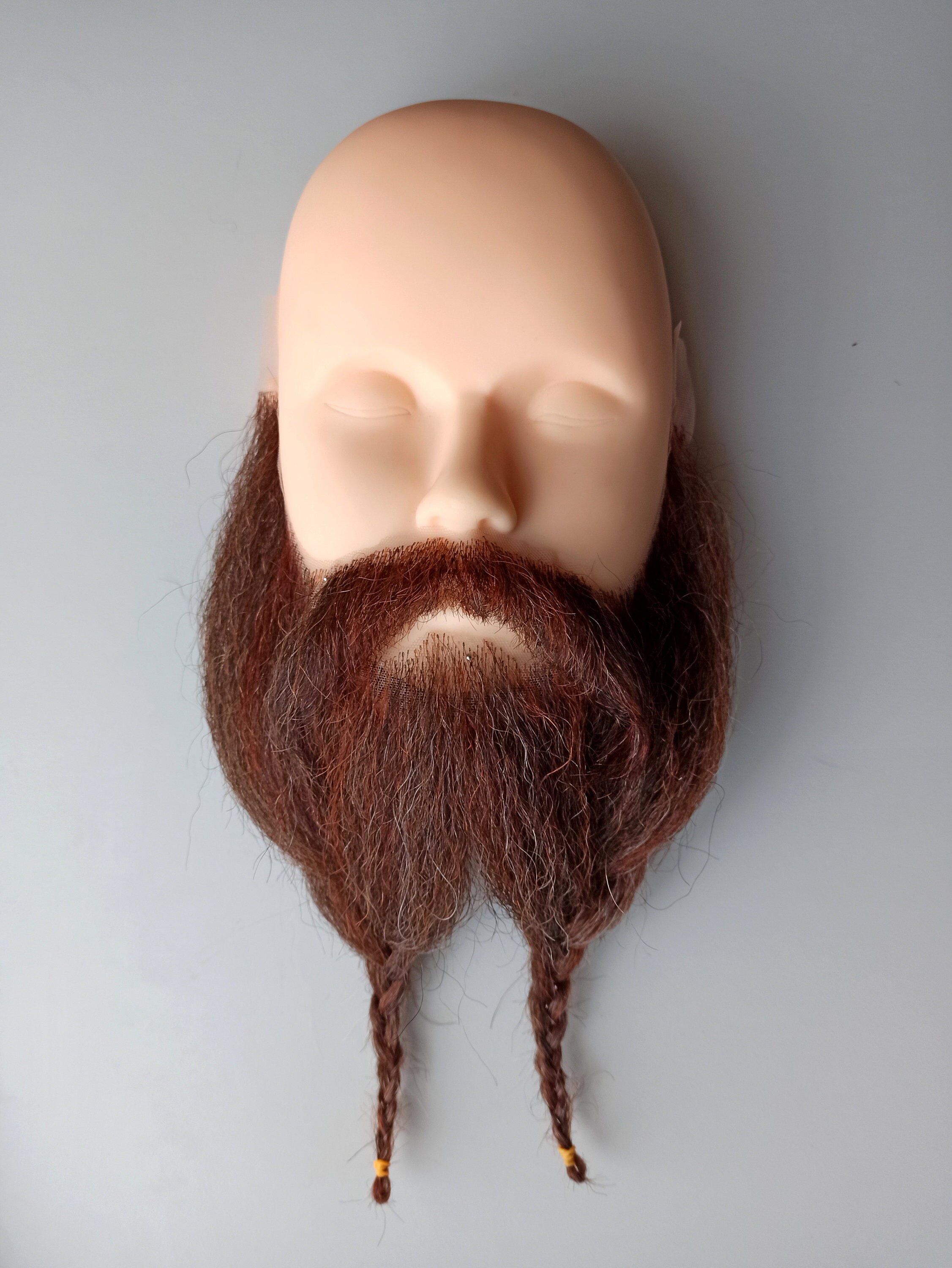 Fake Realistic Beard With Mustache, God of War Ragnarok Thor Cosplay 8 ...