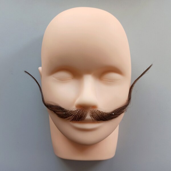Fake Mustache Real Hair - Etsy