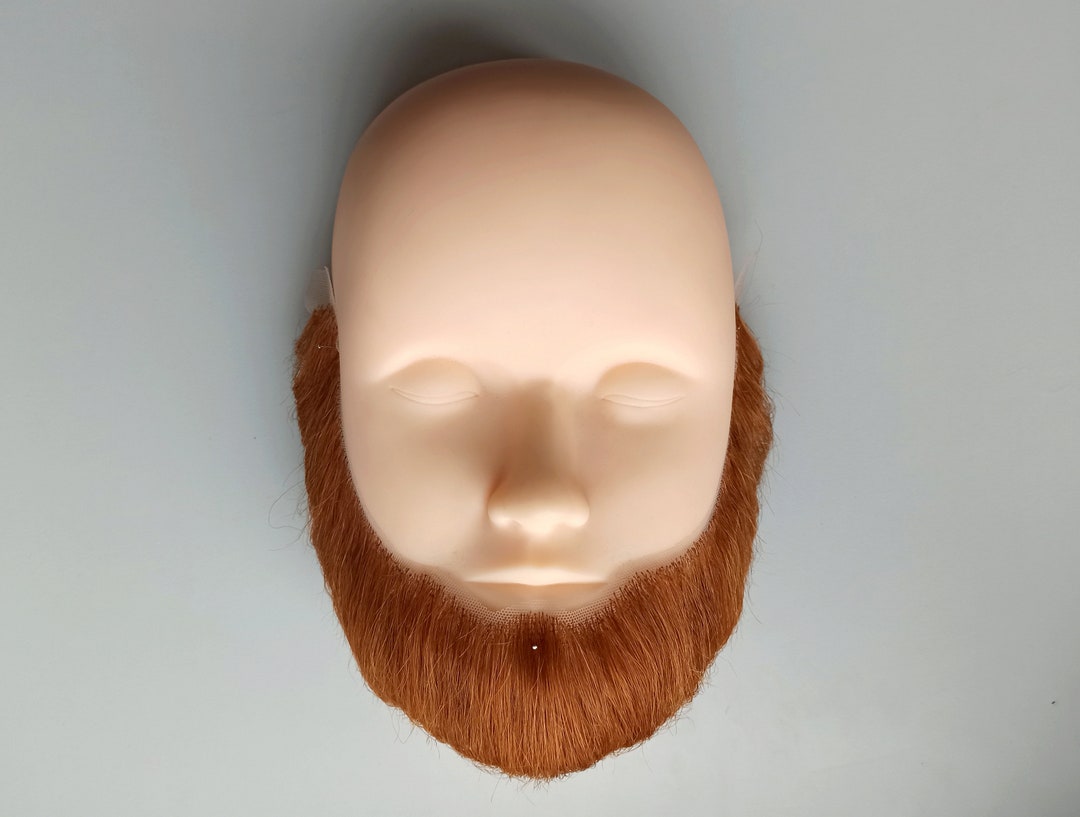 Fake Realistic Red Beard From Natural High Quality Hair - Etsy