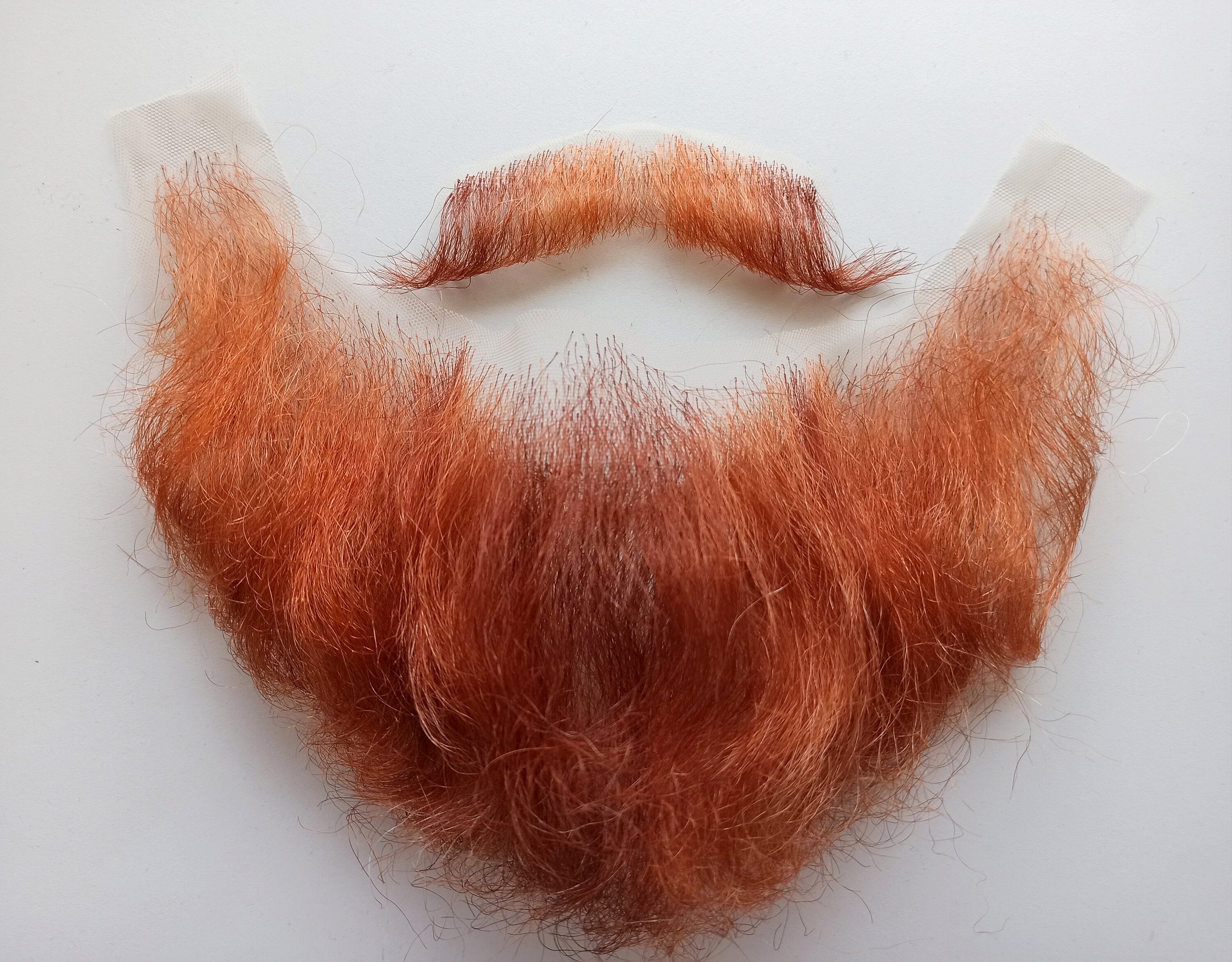 Fake Realistic Ginger Beard From Natural Hair High Quality - Etsy