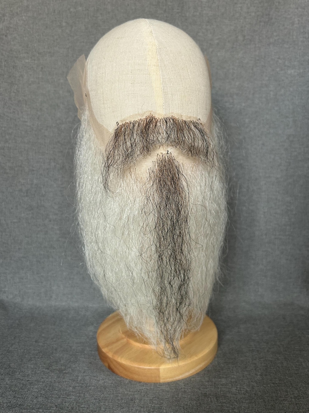 Fake Realistic White Beard, Handmade Costume Accessory for Cosplay Made ...