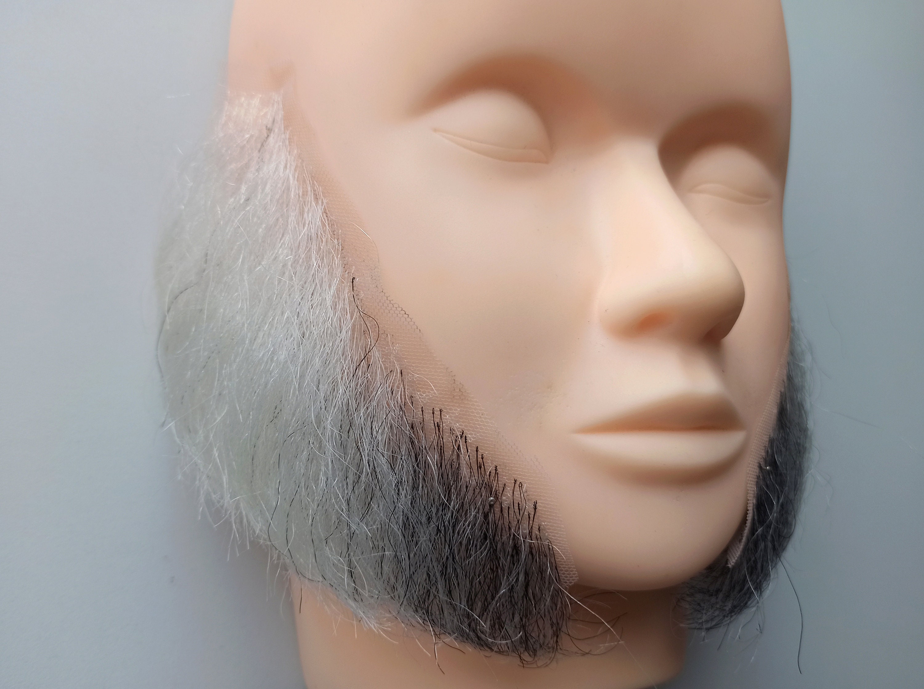 Realistic Fake Sideburns, Fully Handmade High Quality for Pirate ...