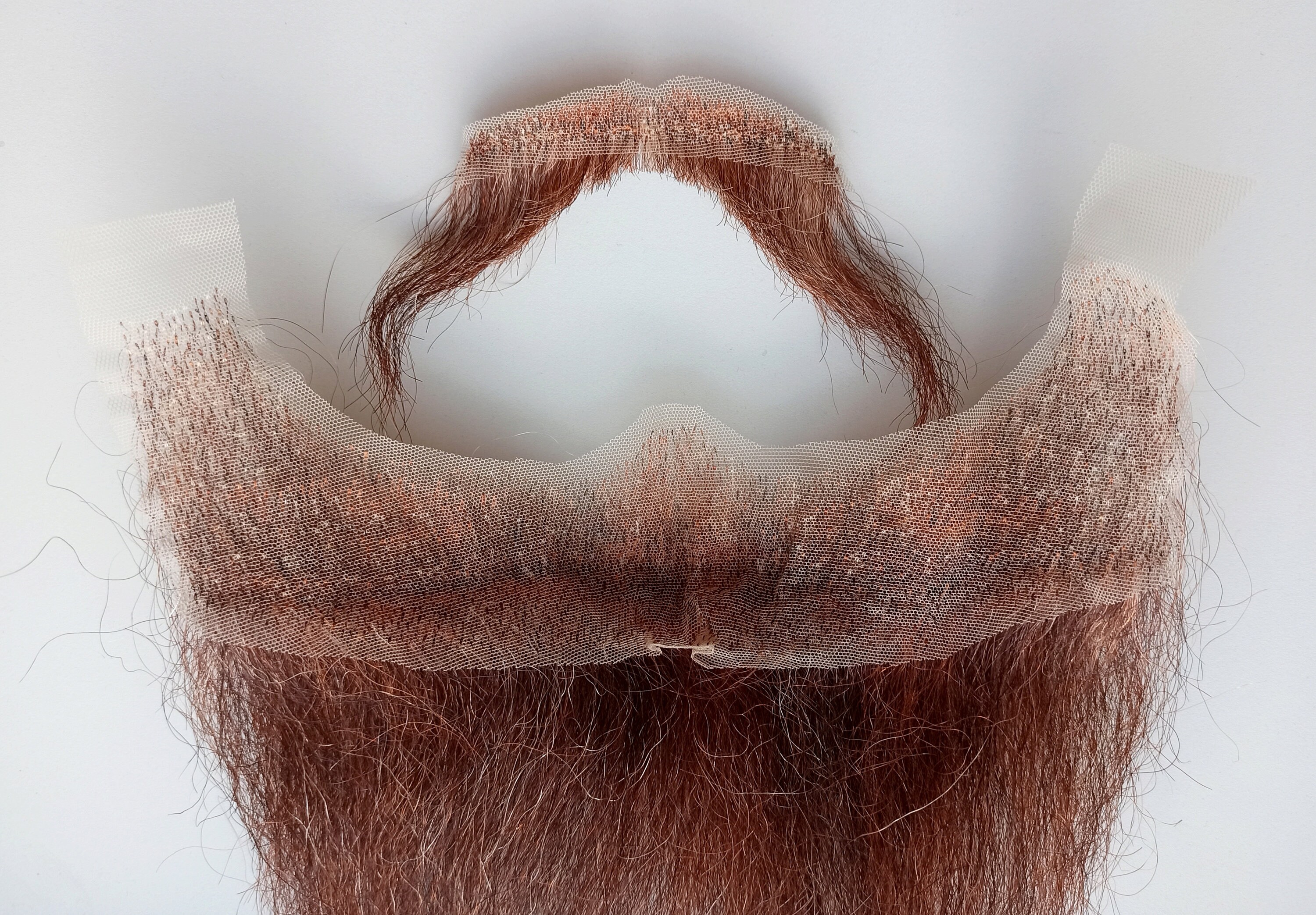 Fake Realistic Ginger Beard From Natural Hair High Quality - Etsy