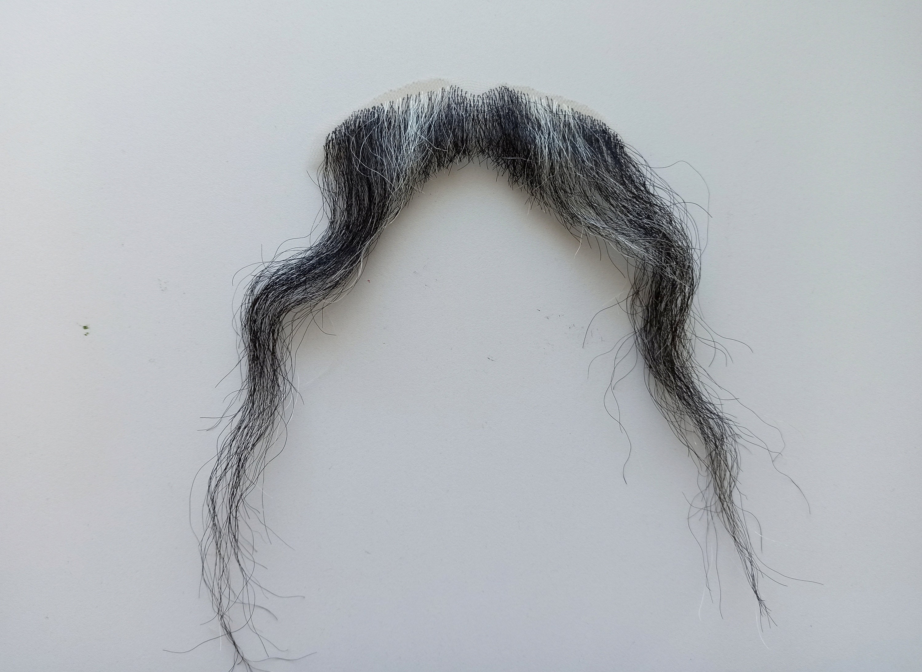 Fake Realistic Black Long Mustache, Accessory for Stage Performances ...