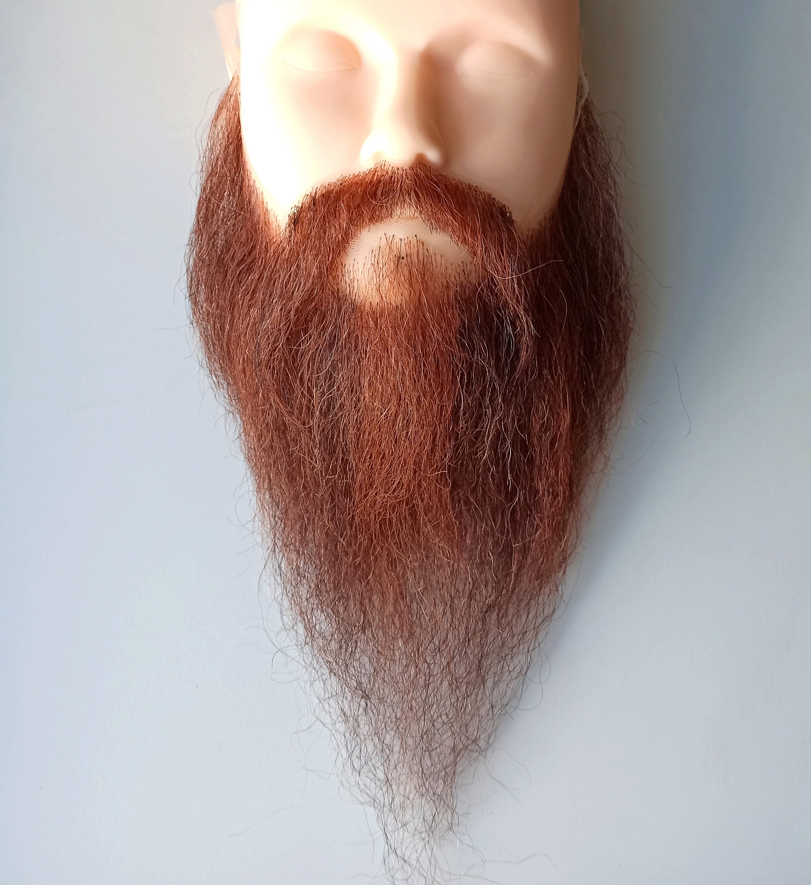 Fake Realistic Ginger Beard From Natural Hair High Quality - Etsy