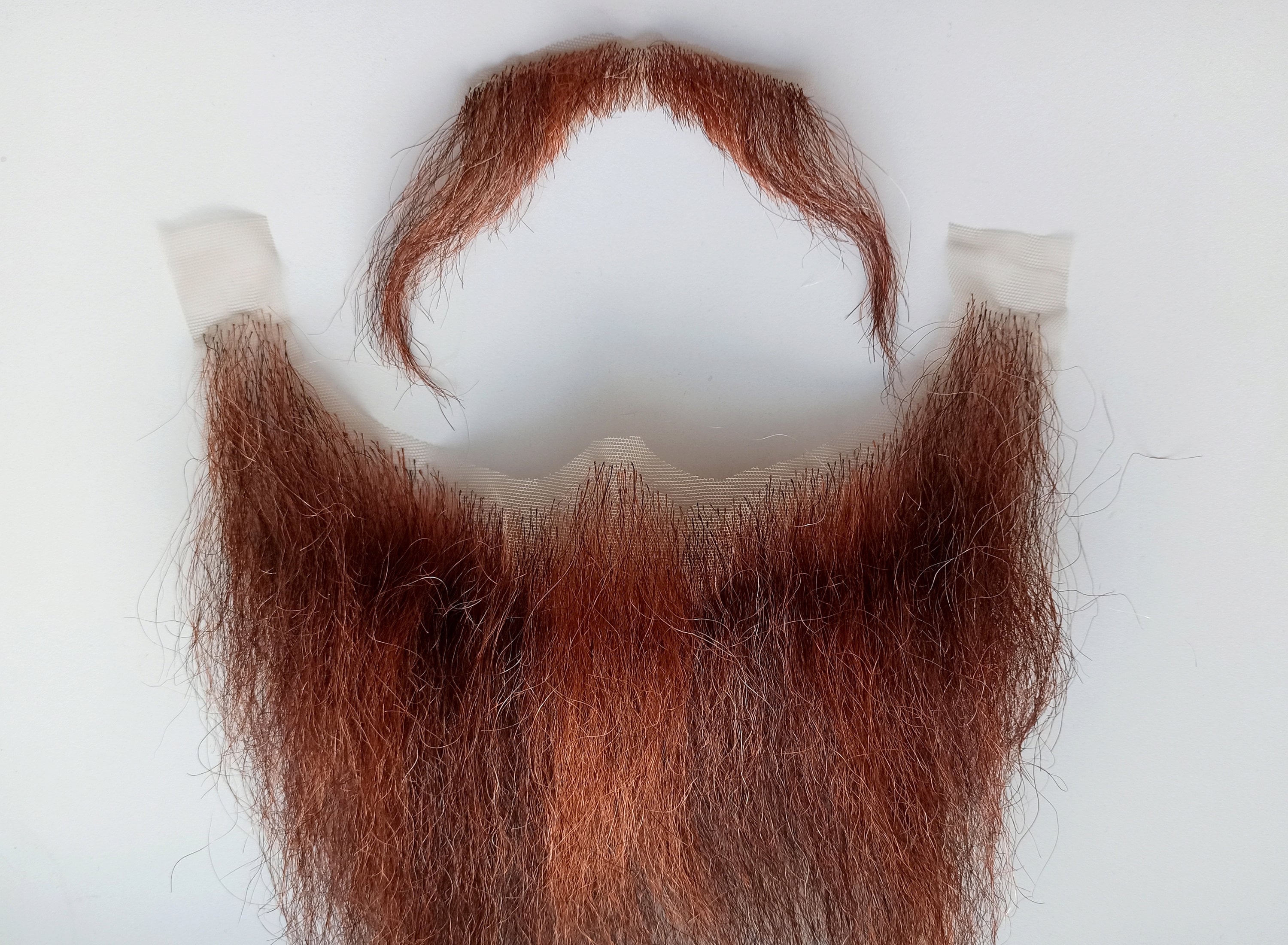 Fake Realistic Ginger Beard From Natural Hair High Quality - Etsy