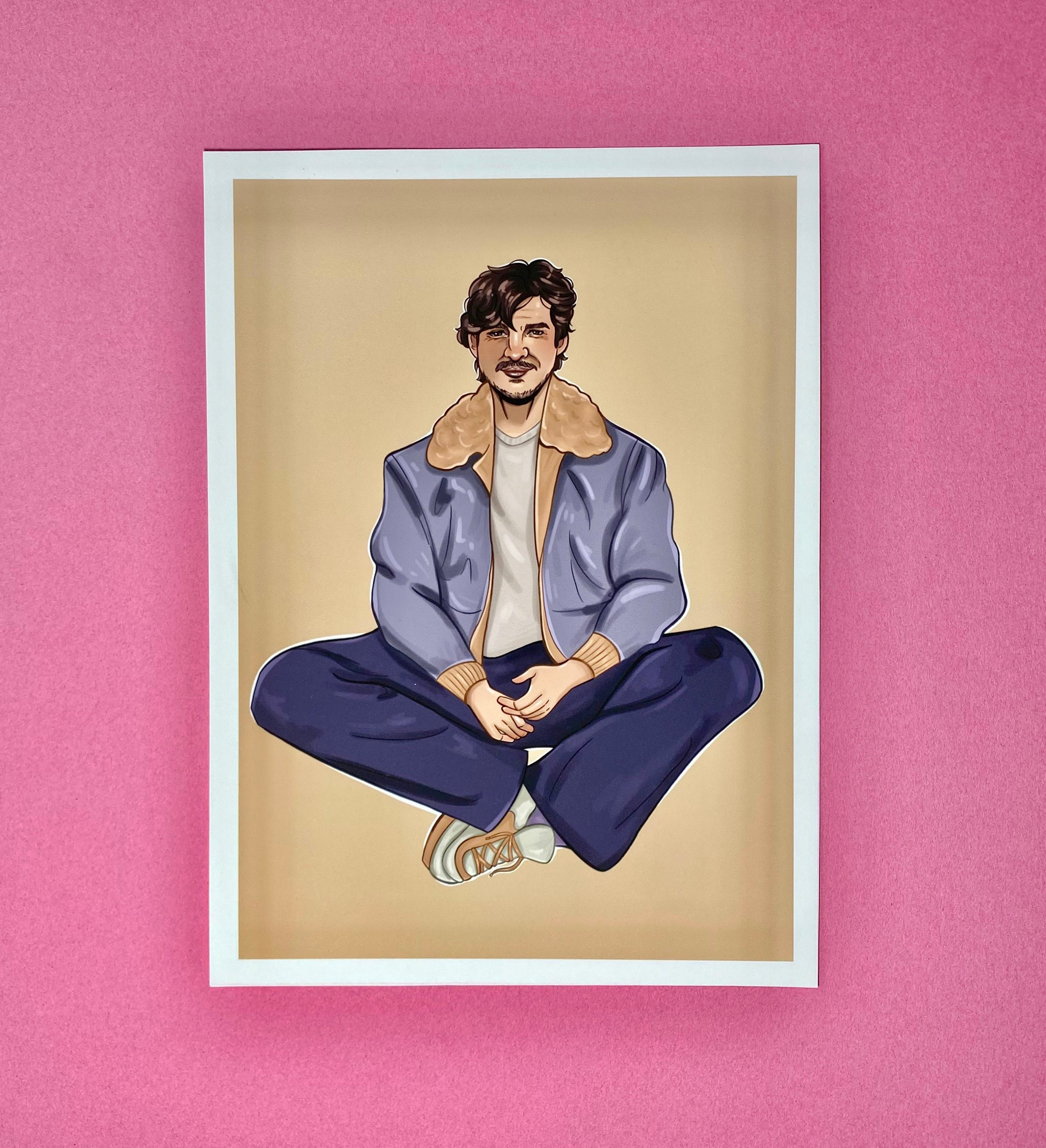 Pedro Pascal Print - Etsy