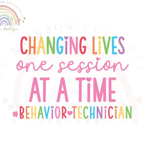 Behavior Technician SVG PNG JPG Rbt Svg Aba Therapist Svg - Etsy