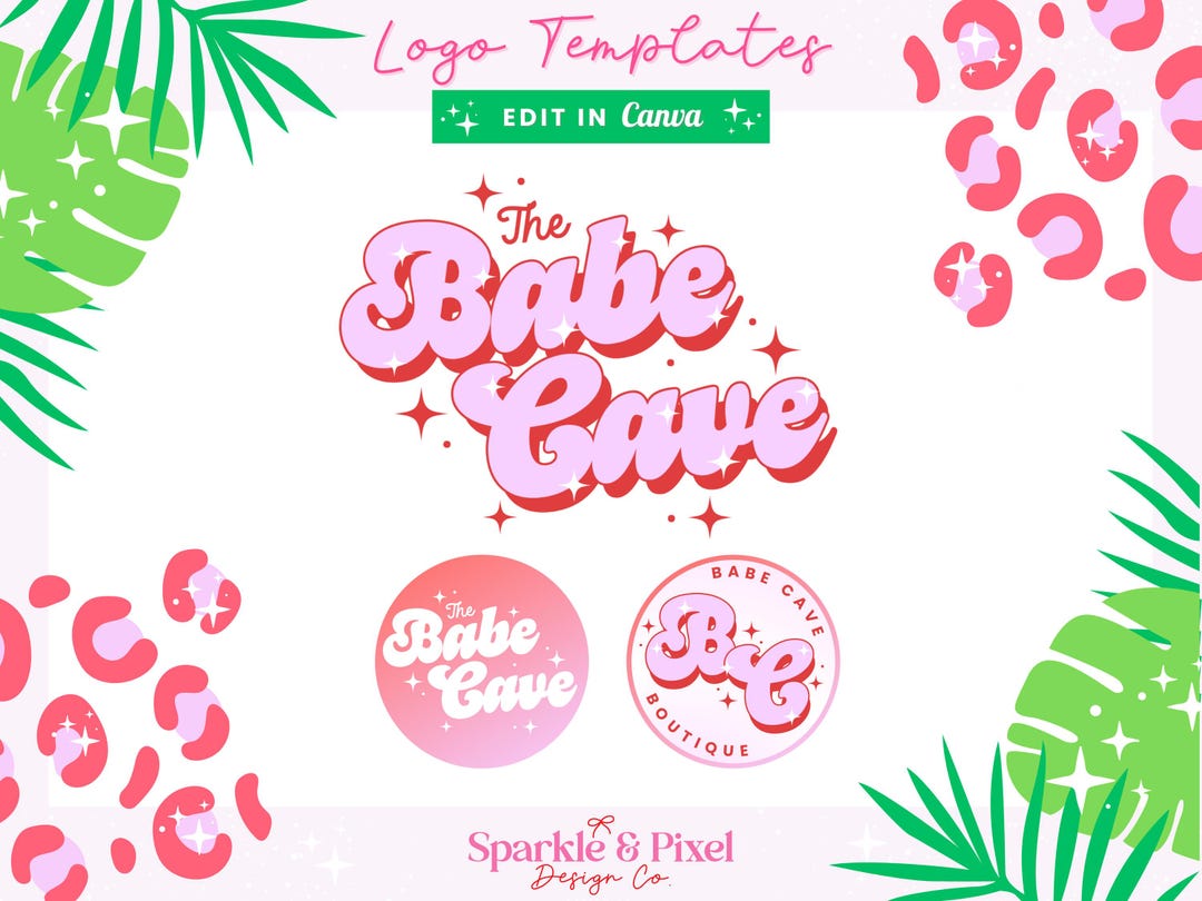 Editable Logo Design Templates - Easy to Edit Canva Templates for Small ...