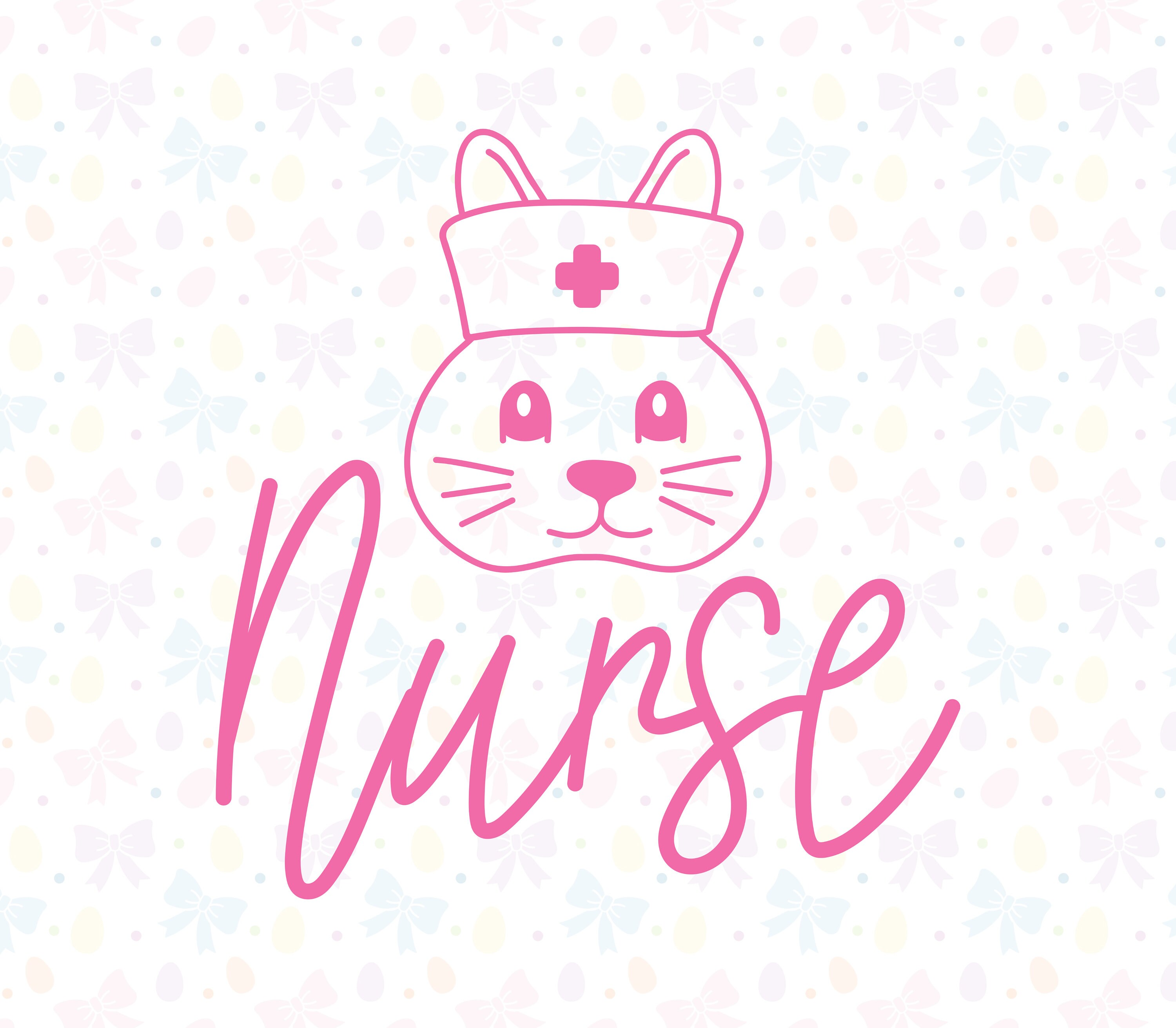 Easter Nurse SVG PNG JPG Easter Svg Nurse Svg Nurse Life | Etsy