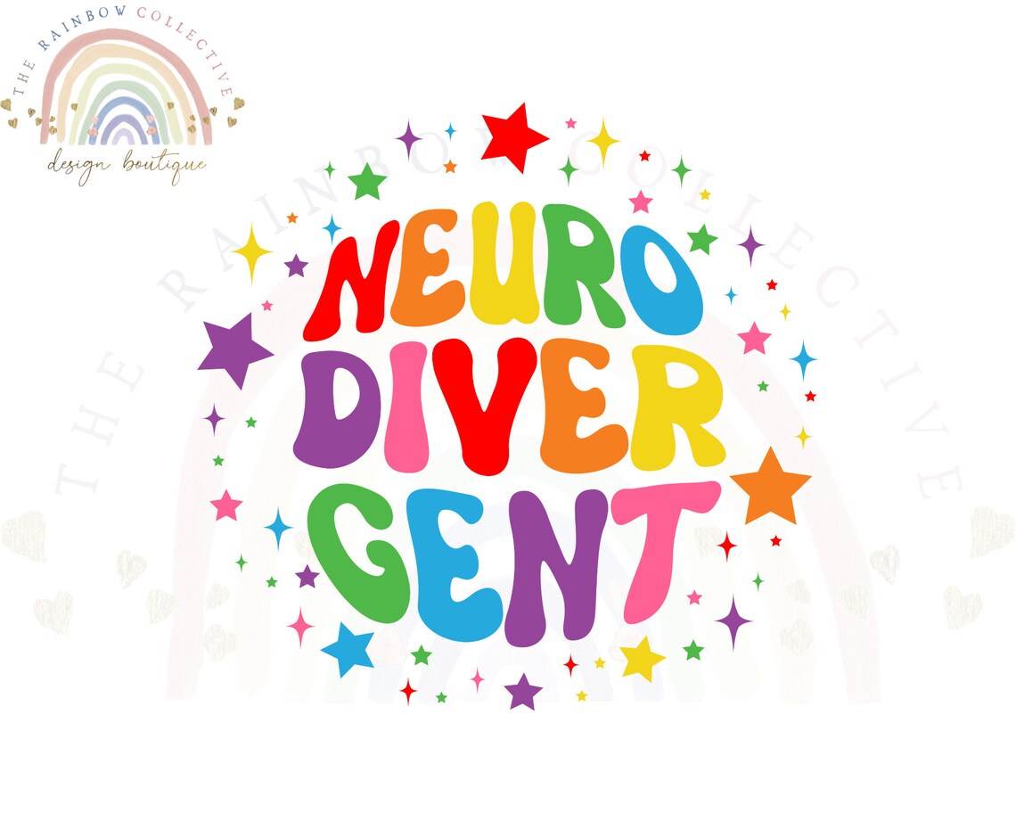 Neurodiversity SVG PNG JPG Autism Svg Autistic Svg | Etsy