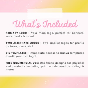 Editable Logo Design Templates Easy to Edit Canva Templates for Small ...