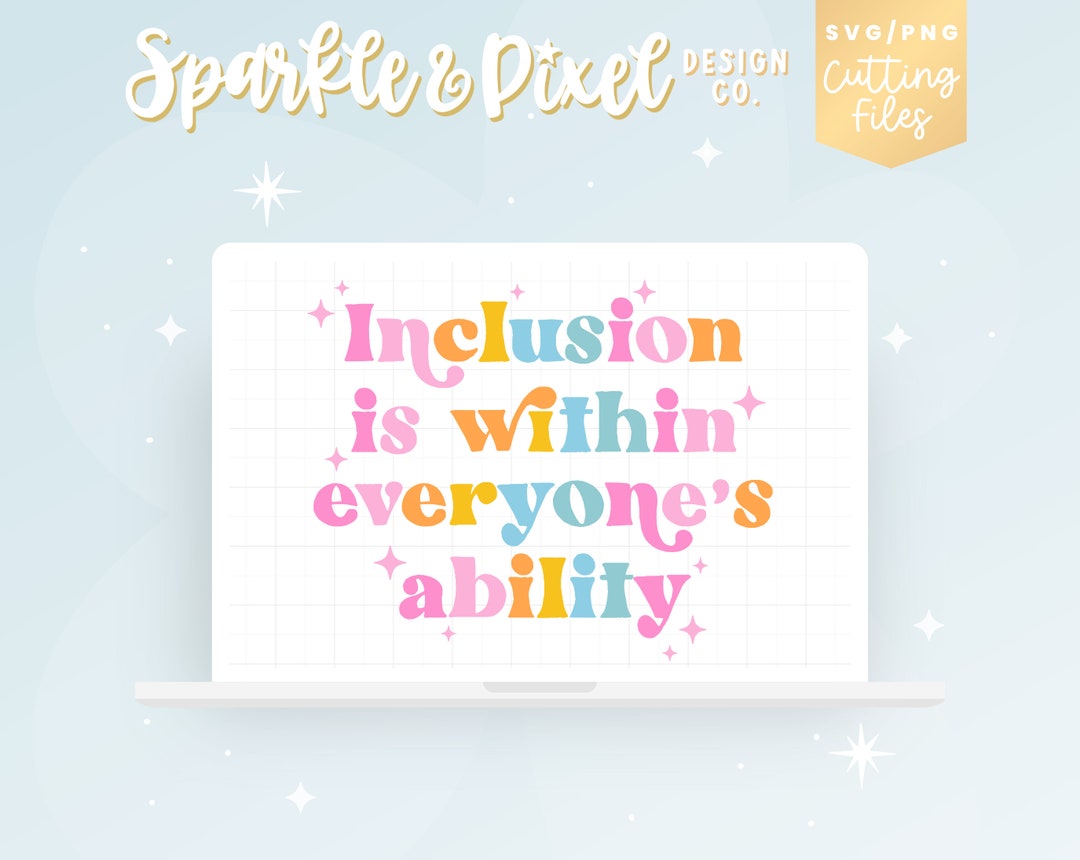 Inclusion SVG PNG JPG, Diversity Svg, Neurodiversity Svg, Equality Svg ...