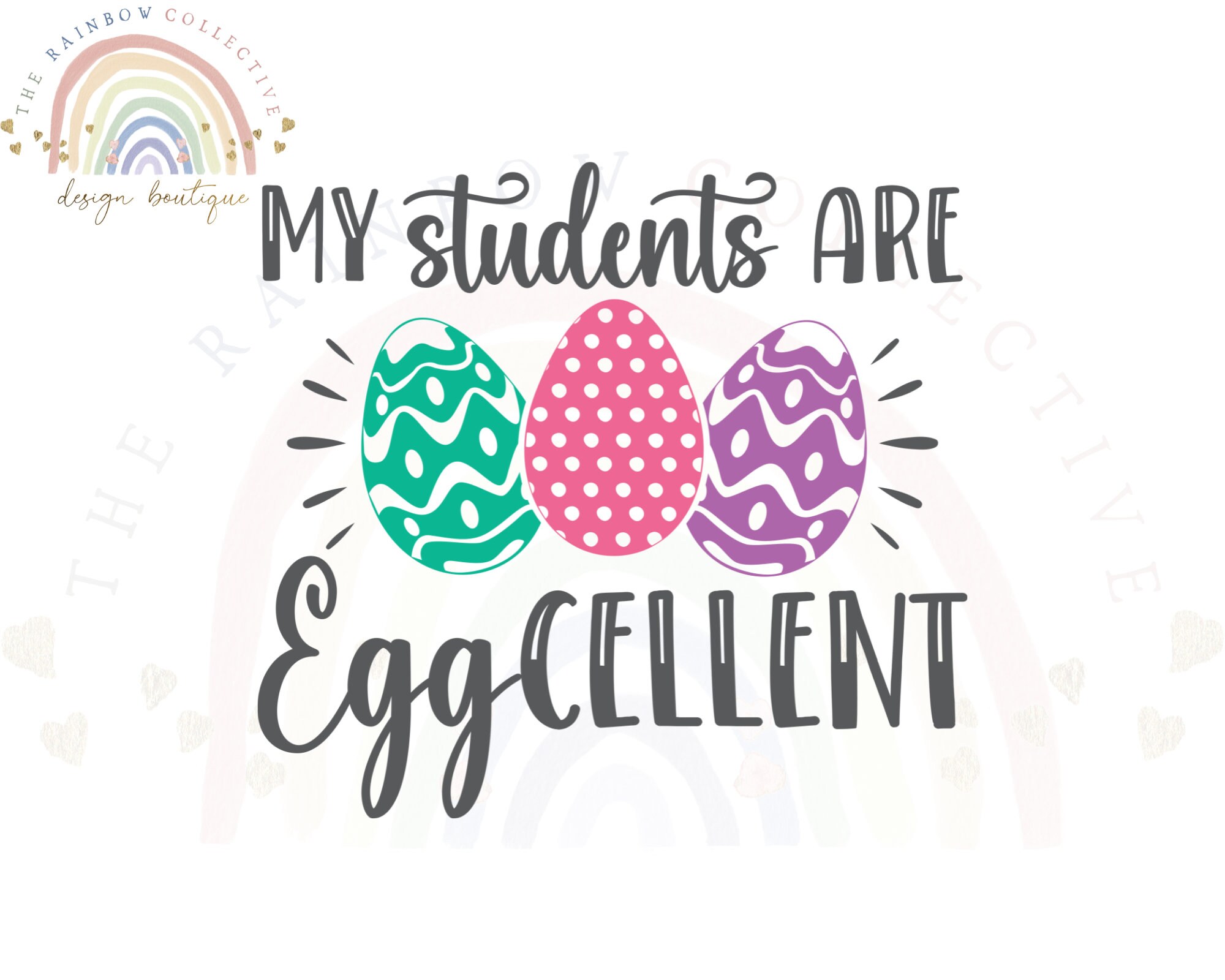 Easter Teacher SVG PNG JPG Easter Svg Gift for Teacher Svg | Etsy