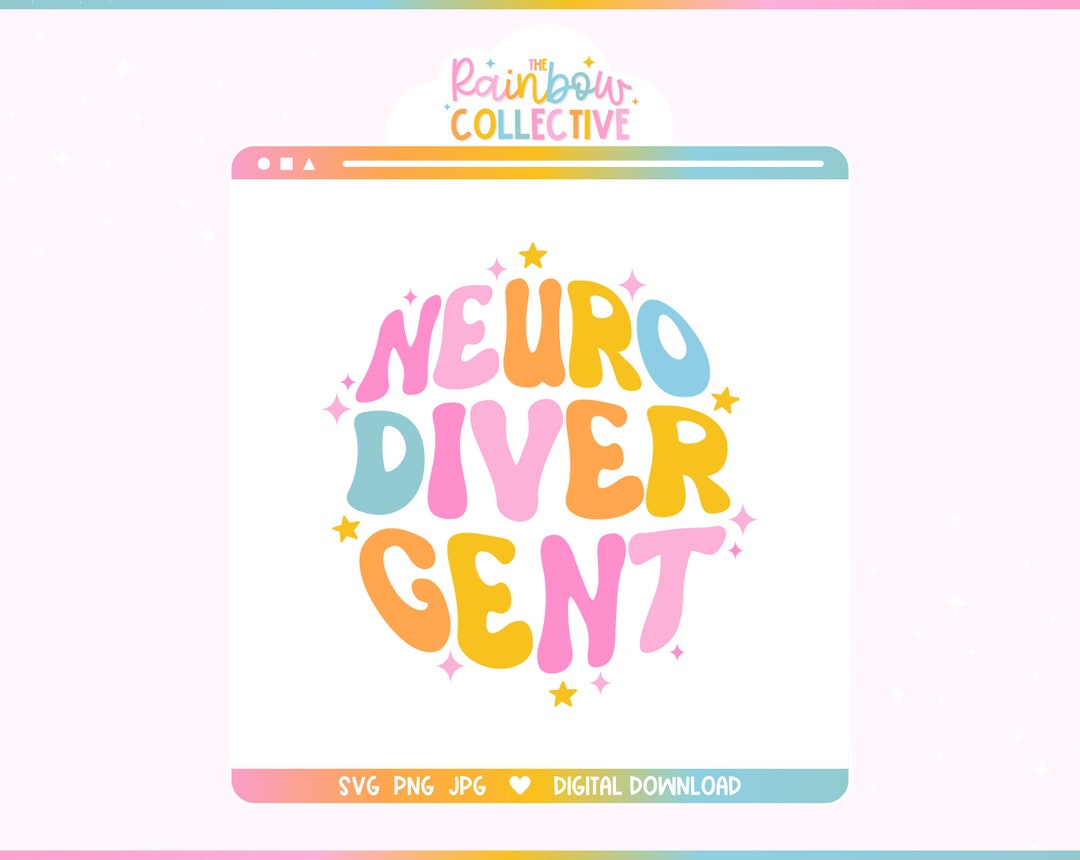 Neurodiversity SVG PNG JPG, Autism Svg, Autistic Svg, Neurodivergent, Svg Files, Png Files ...
