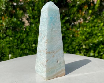 Blue Calcite Tower - Etsy