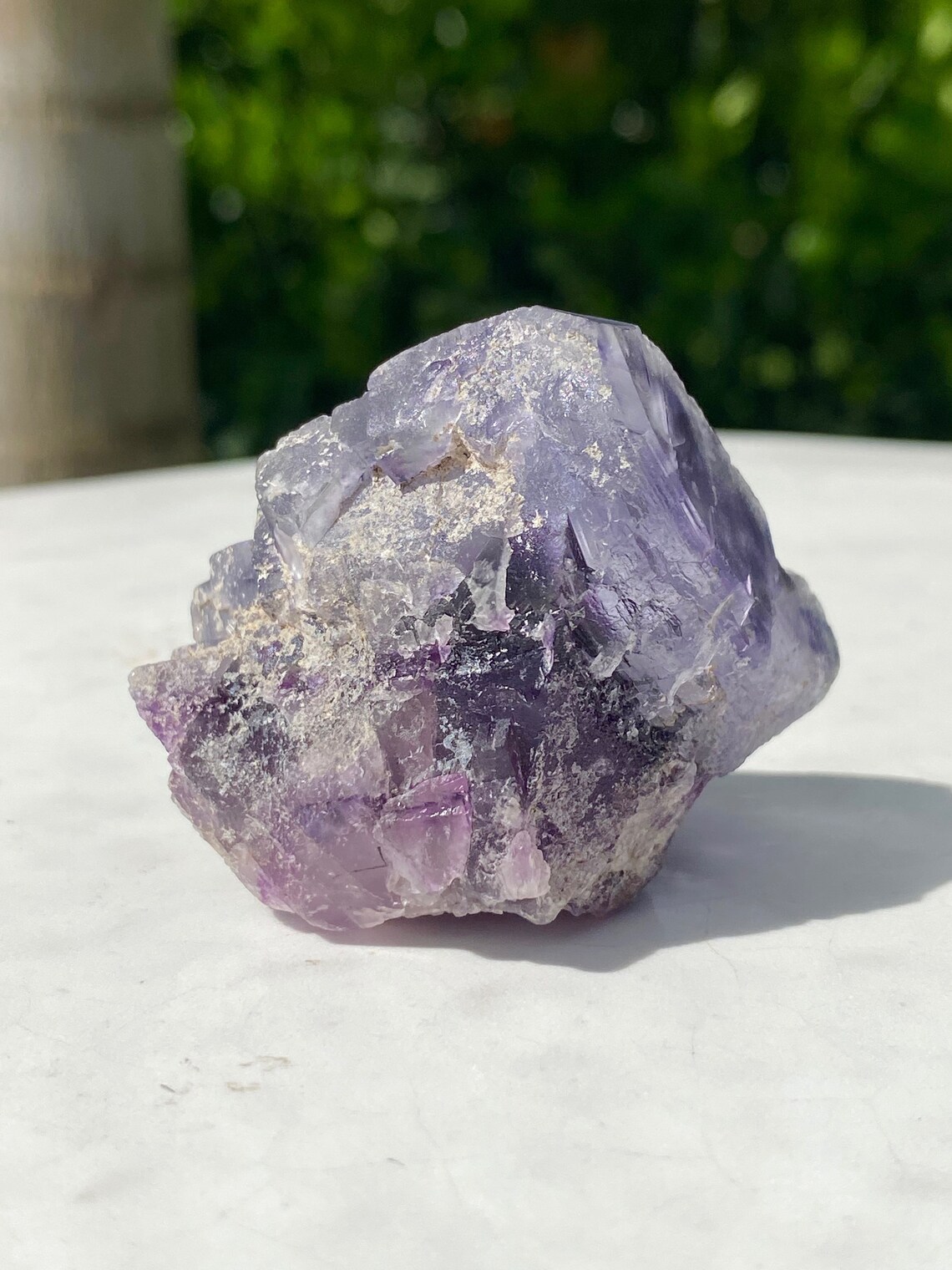 Purple Phantom Cubic Fluorite Purple Fluorite Mineral Purple | Etsy