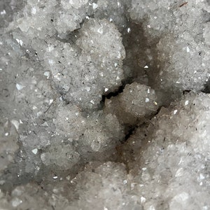 MASSIVE Goethite in Quartz Geode Crystal Specimen Display Piece (stand ...