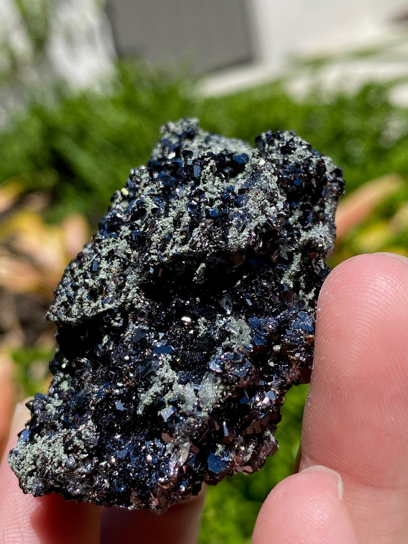 High Grade All Natural Galena and Sphalerite Specimen From Rhodope ...