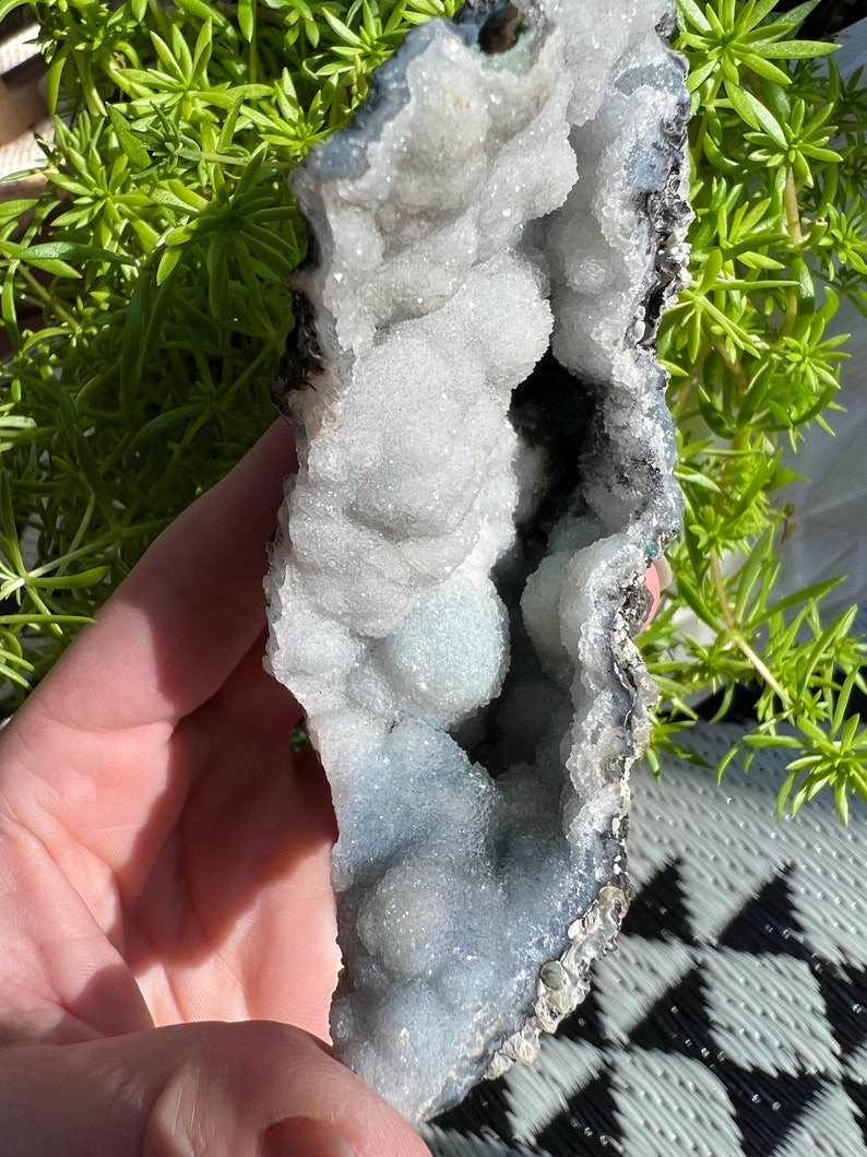 Rare Quartz With Blue Chrysocolla and Fibrous Green Malachite - Etsy