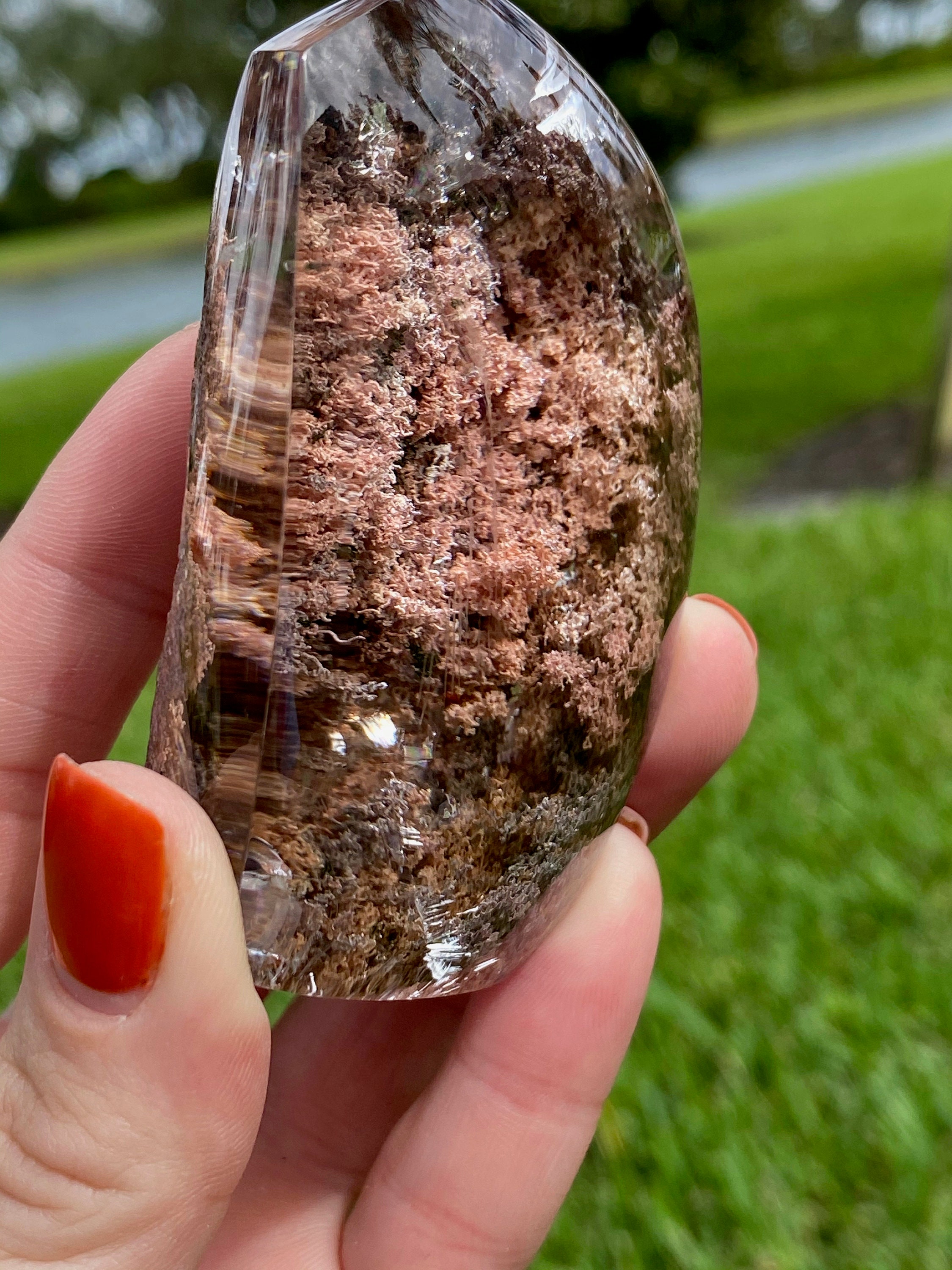 Insane Purple & Pink Lodalite Dream Quartz Crystal Pink - Etsy