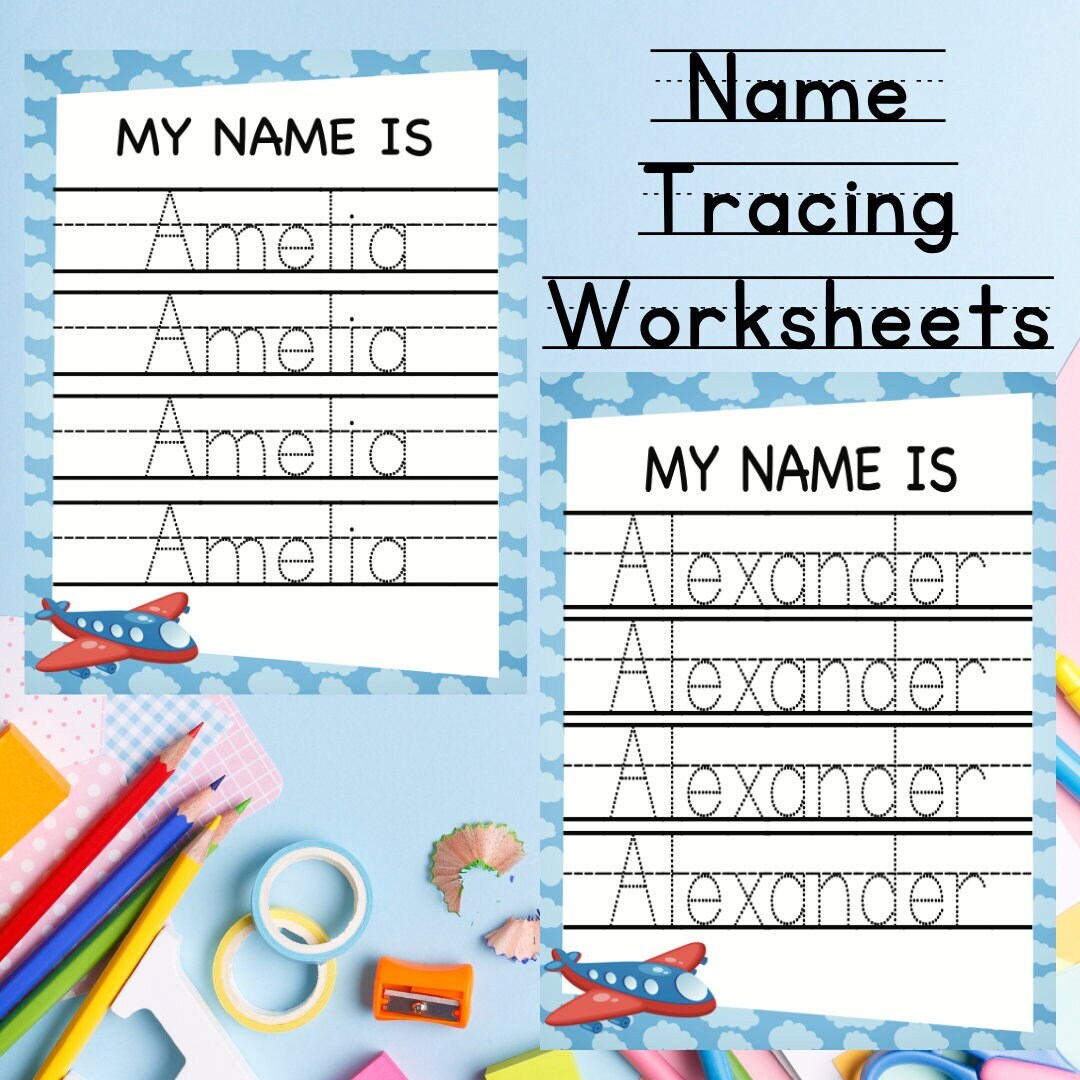 Dotted Names For Kindergarten