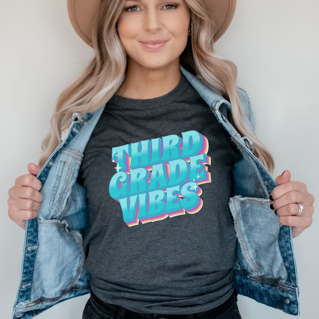3rd Grade Shirt for Teachers, Third Grade Teacher Tshirt 3rd Grade ...