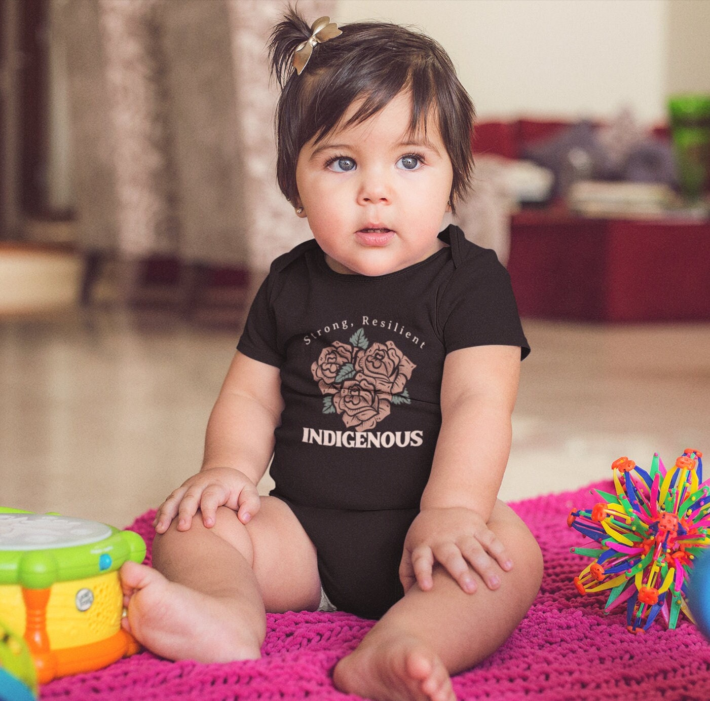 Strong Resilient Indigenous Baby Bodysuit Native Infant - Etsy