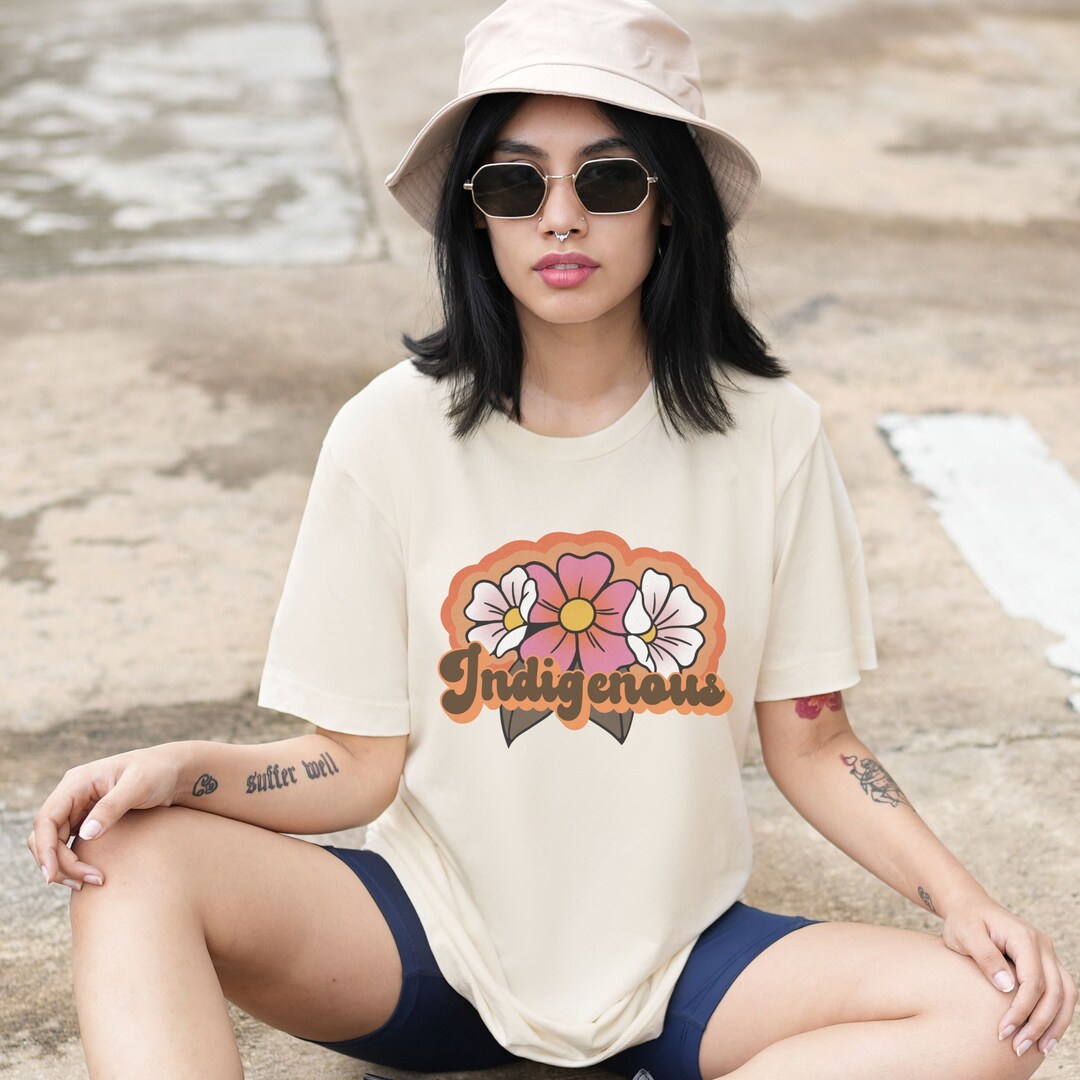 Retro Indigenous Tshirts, Indigenous Owned Shop, Ojibwe Apparel, Native ...