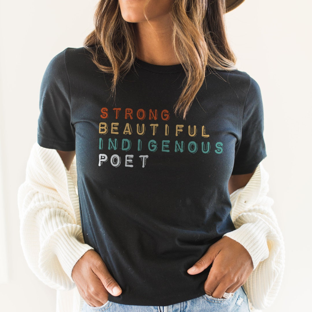 Indigenous Poet Poetry Lover Gift Shirt Native American - Etsy UK