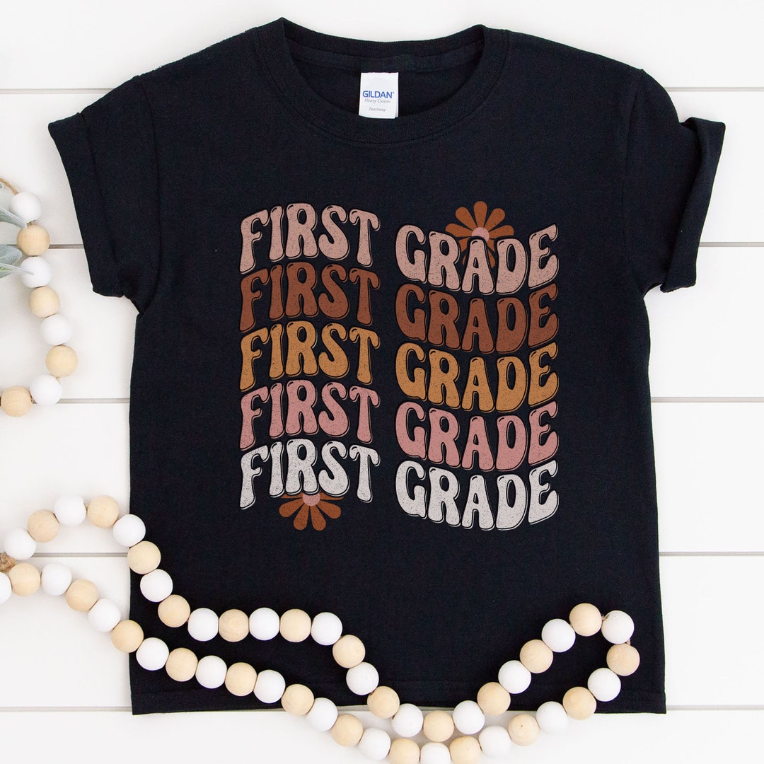 First Grade Girl Shirt, Grade One Girl Outfit, First Grade Kid Shirt ...