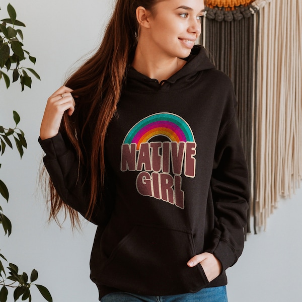 Native Woman Hoodie - Etsy