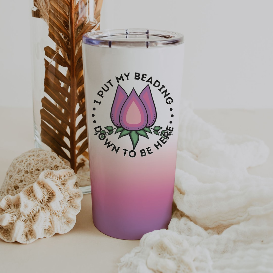 Beading Tumbler, Native American Coffee Mug, Gifts for a Native ...