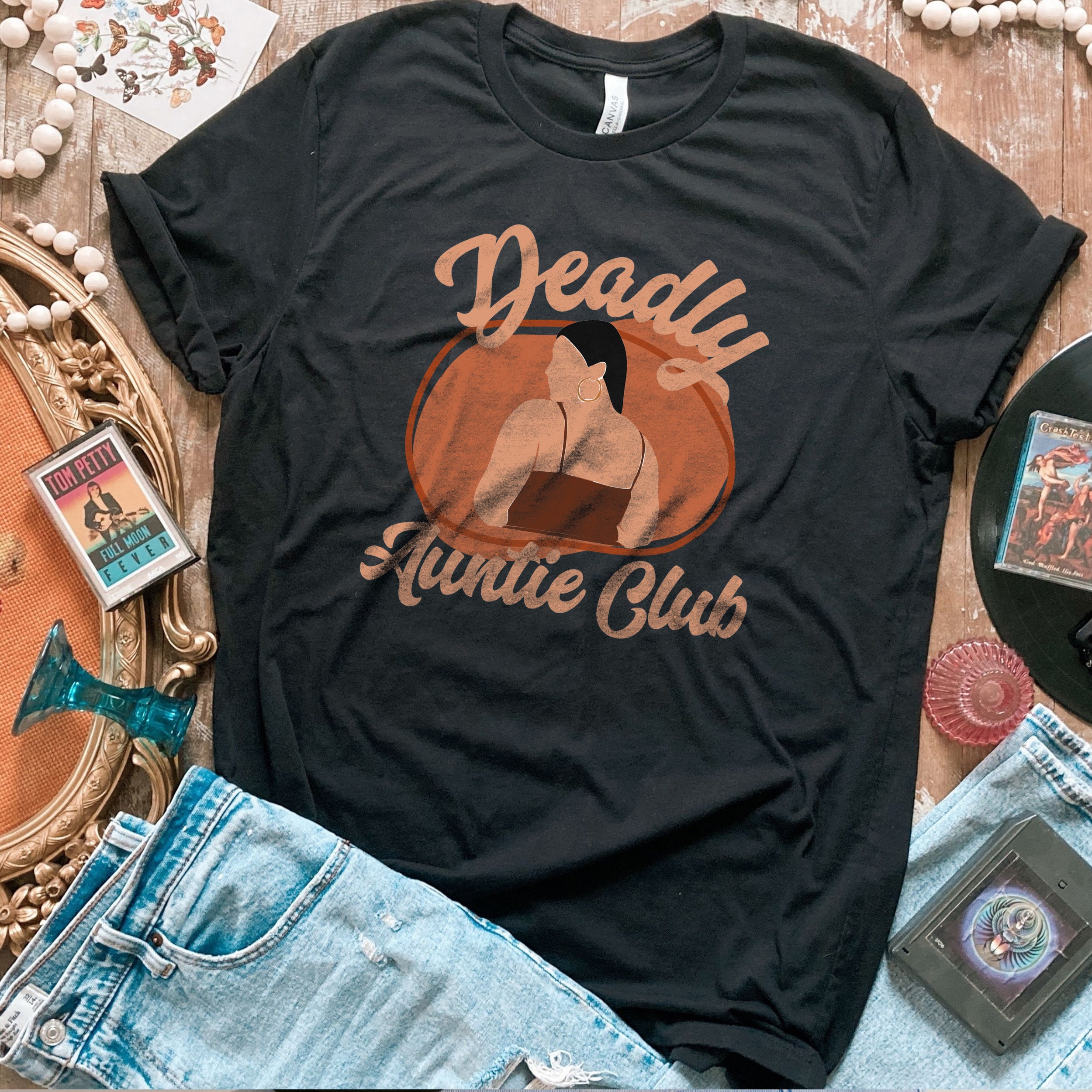 Deadly Auntie Club Shirt Indigenous Owned New Auntie Shirt - Etsy