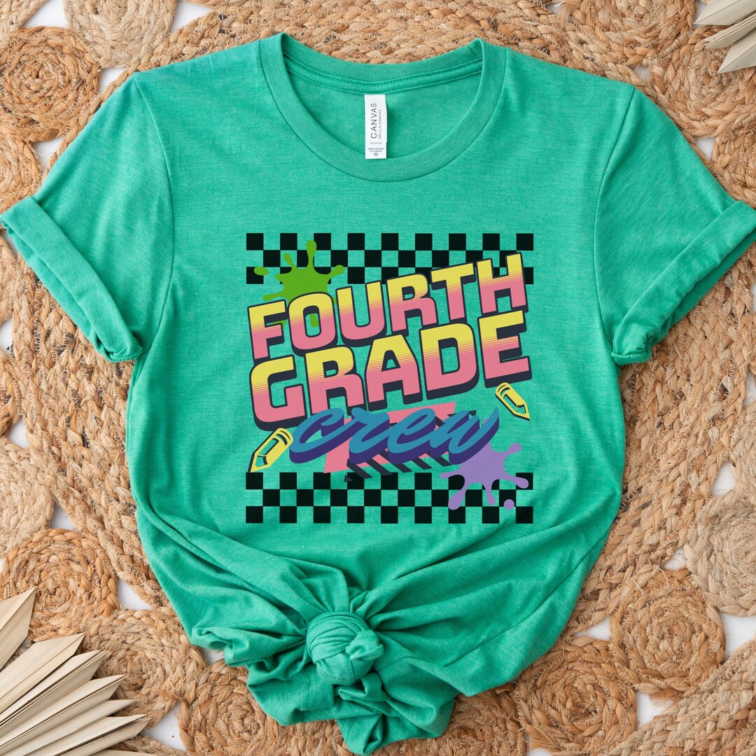 4th Grade Teacher Shirt, Fourth Grade Teacher Shirt, Teacher Team ...