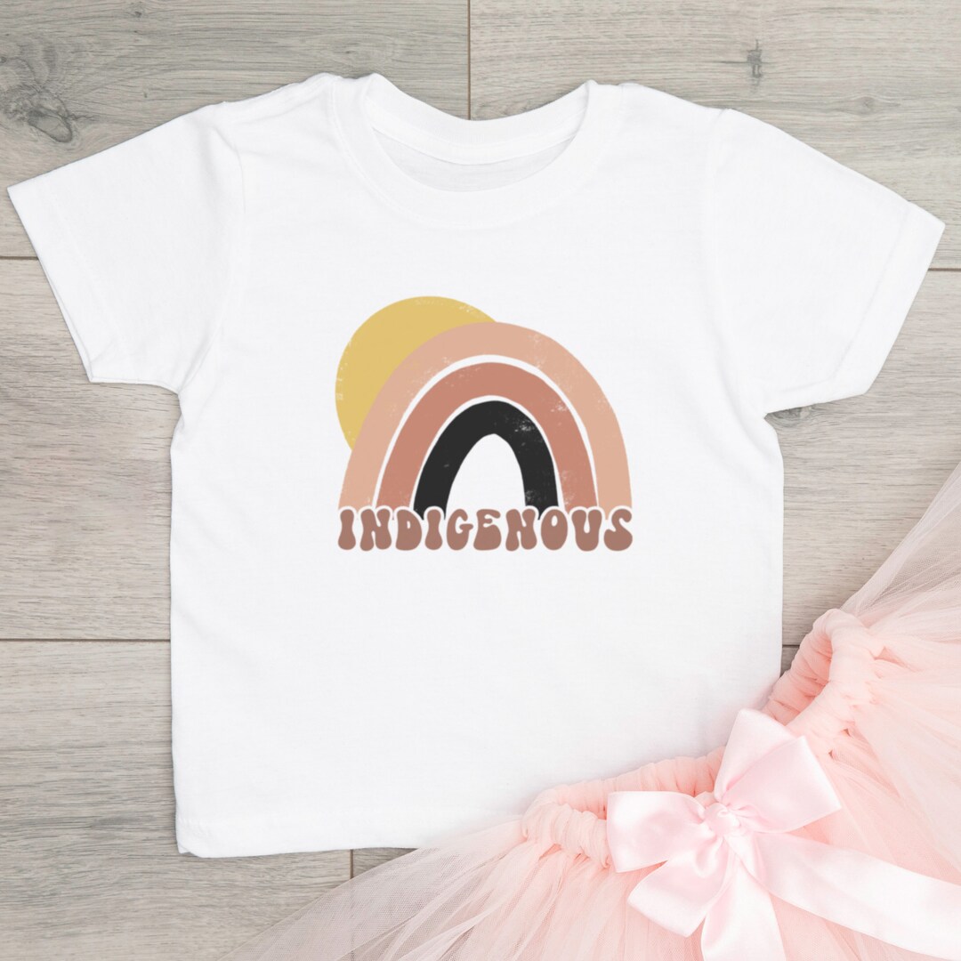Native Shirts for Girls, Indigenous Rainbow Shirt, Indigenous Owned ...
