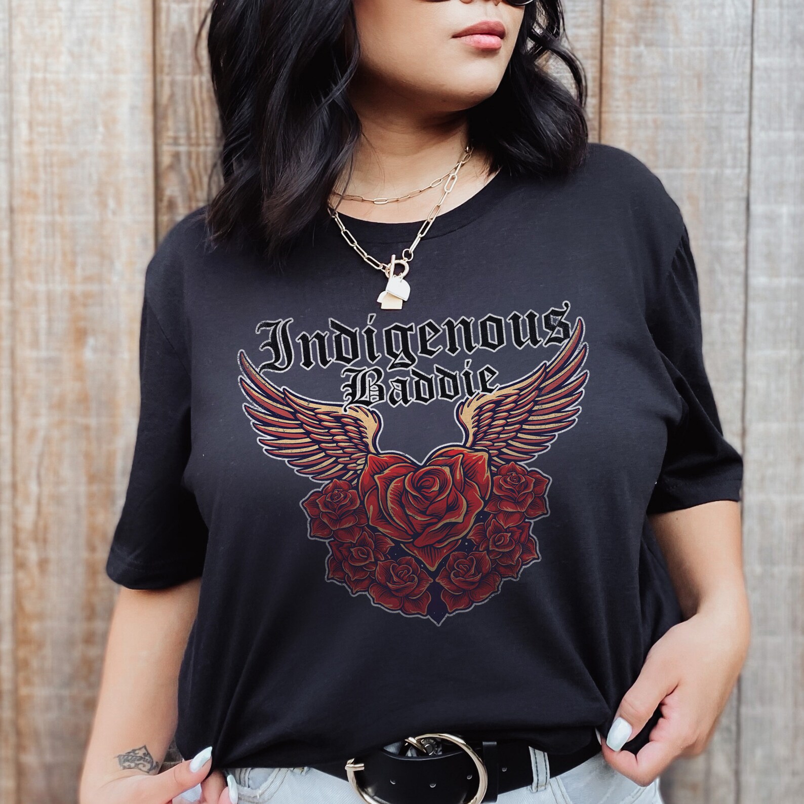 Indigenous Baddie Shirt, Indigenous Owned Shop, Indigenous Shirt ...