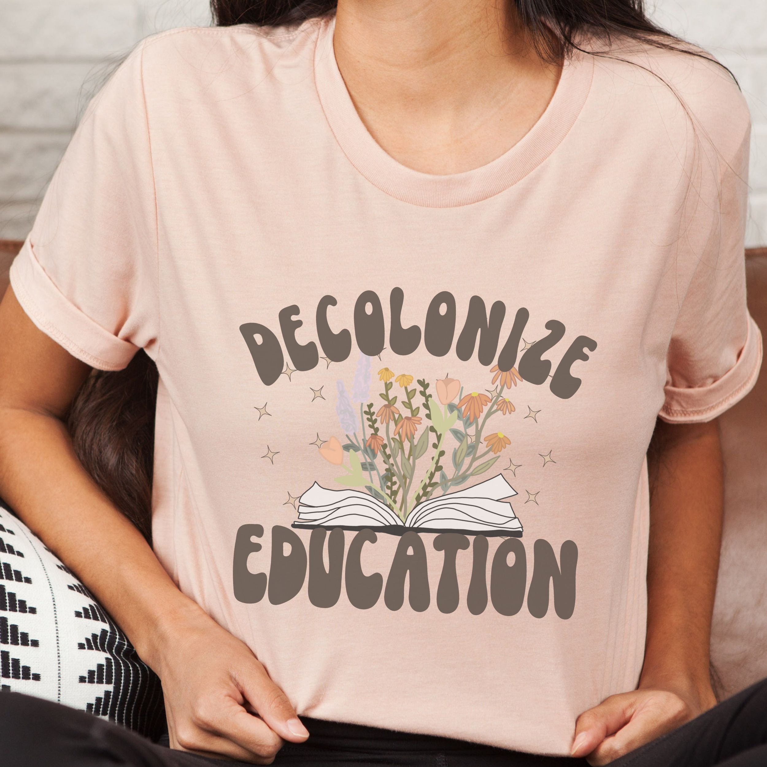Decolonize Education Shirt, Native American Protest Tshirt, Native ...