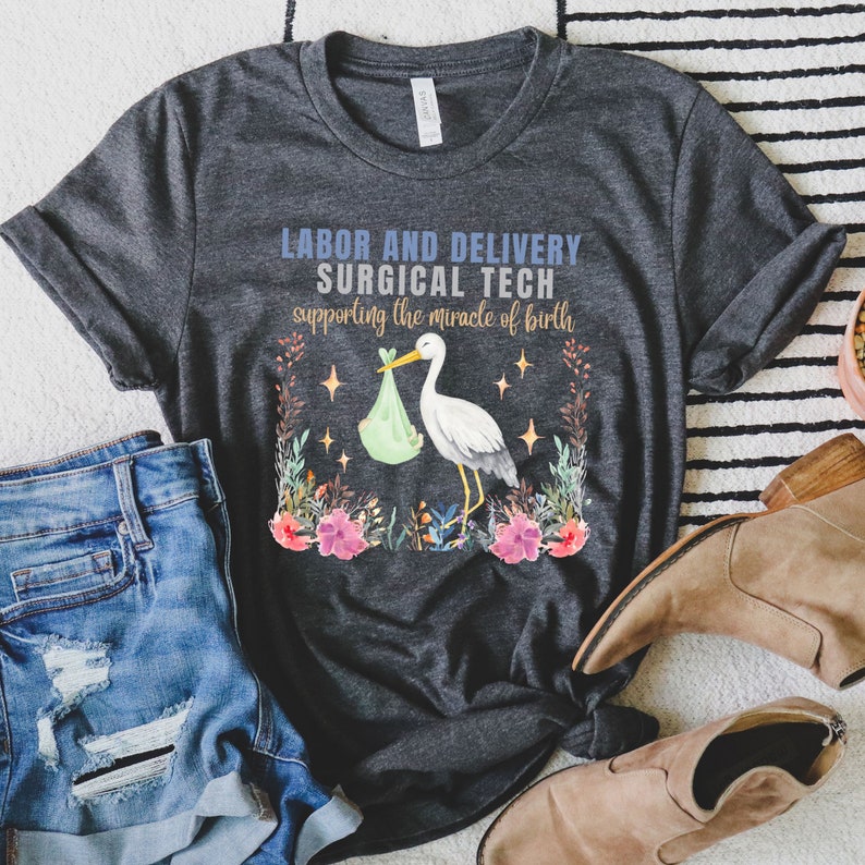 Labor and Delivery Surgical Tech Tshirt, L&D Gift, Surgical Technician ...